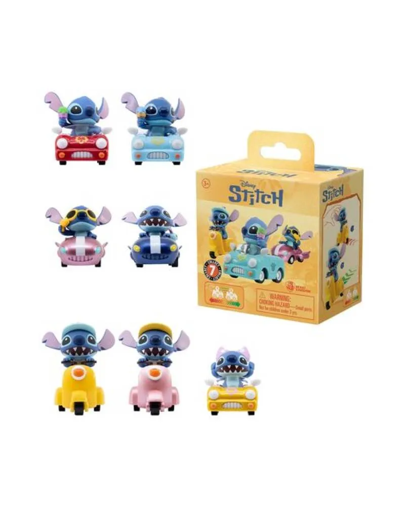 Mini Figure - Blind Box - Lilo And Stitch Hero Pullback Vehicles
