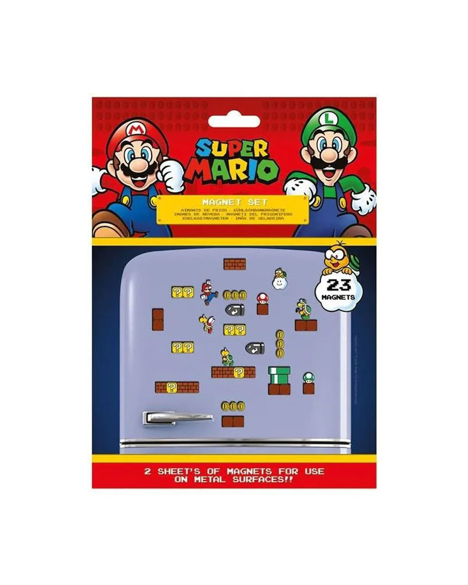 Magnet set Pyramid Super Mario - Magnet Set