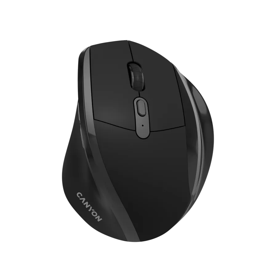 CANYON mouse OnClick 17 Ergonomic 6 buttons 1600DPI Wireless Black