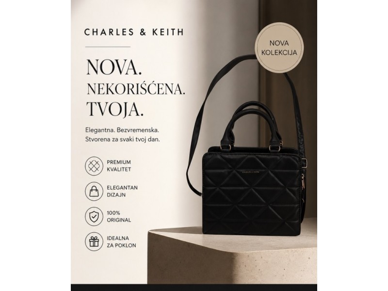 Charles&Keith ženska torba, nova.