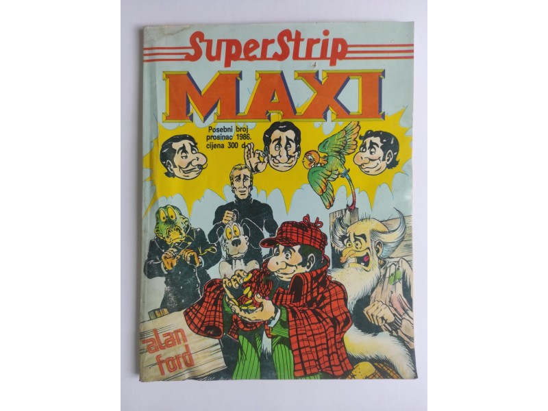 Alan Ford Maxi prosinac 1986