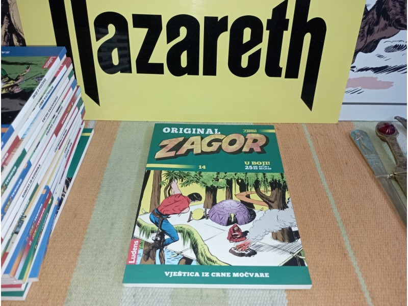 ZAGOR ORIGINAL u boji Ludens - broj 14 (bez postera)