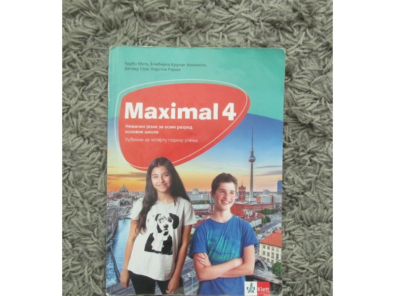 Nemački jezik 8 - Maximal 4 - Klet + CD