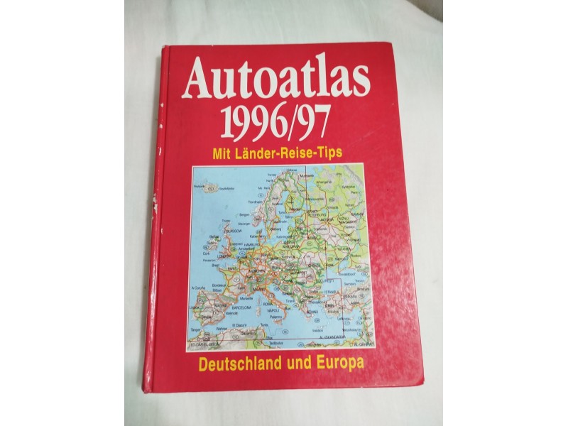 Autoatlas Evrope 1996 97