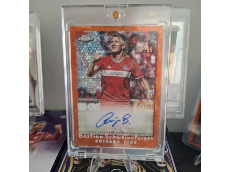 Bastian Schweinsteiger - Auto ( orange refractor )