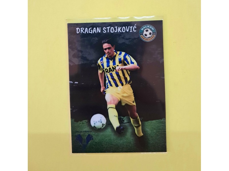Dragan Stojković Piksi Custom kartica