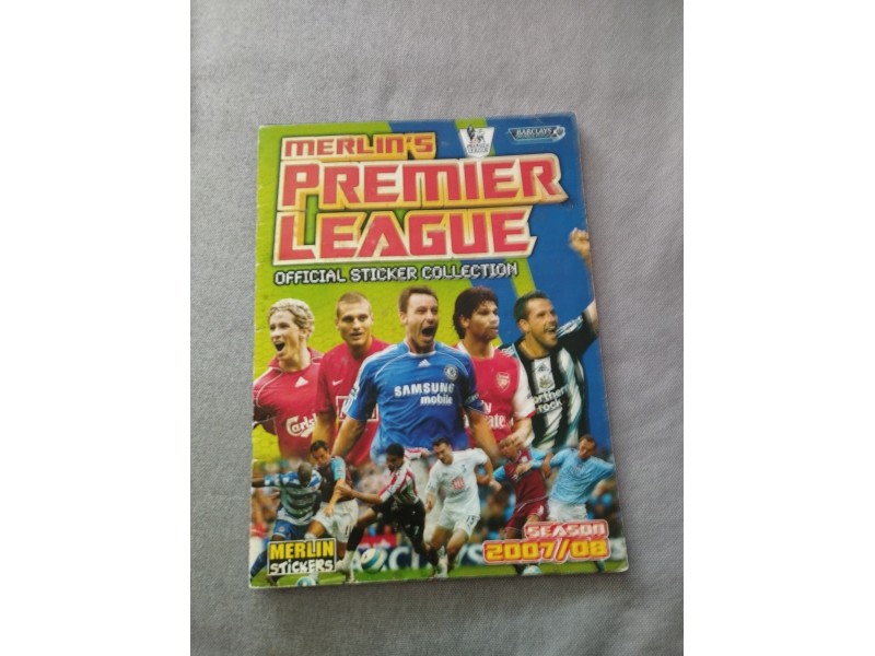 Merlins Premier League album season 2007-08