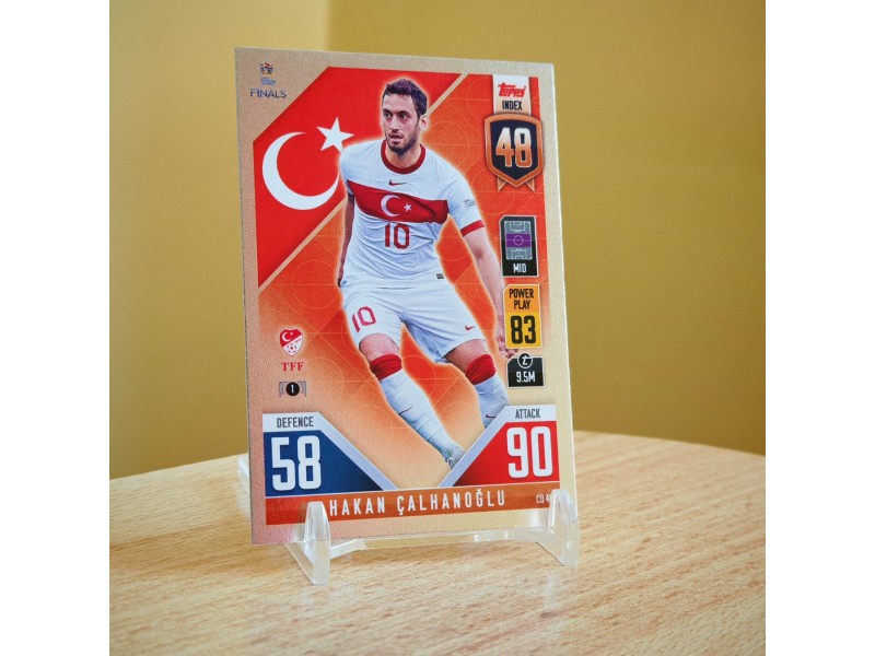 Hakan CALHANOGLU kartica - Nations League 21-22 Topps