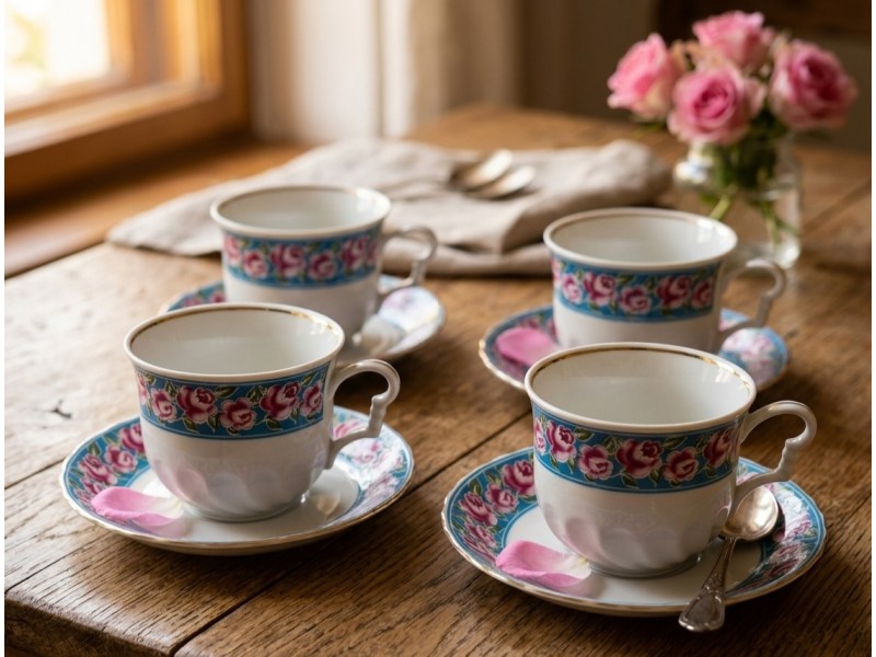 VRHUNSKI SET- 4 Solje- Schwarzenhammer Bavaria