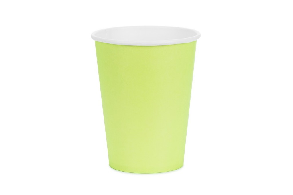 Čaše Kivi zelene 250ml – 6 kom