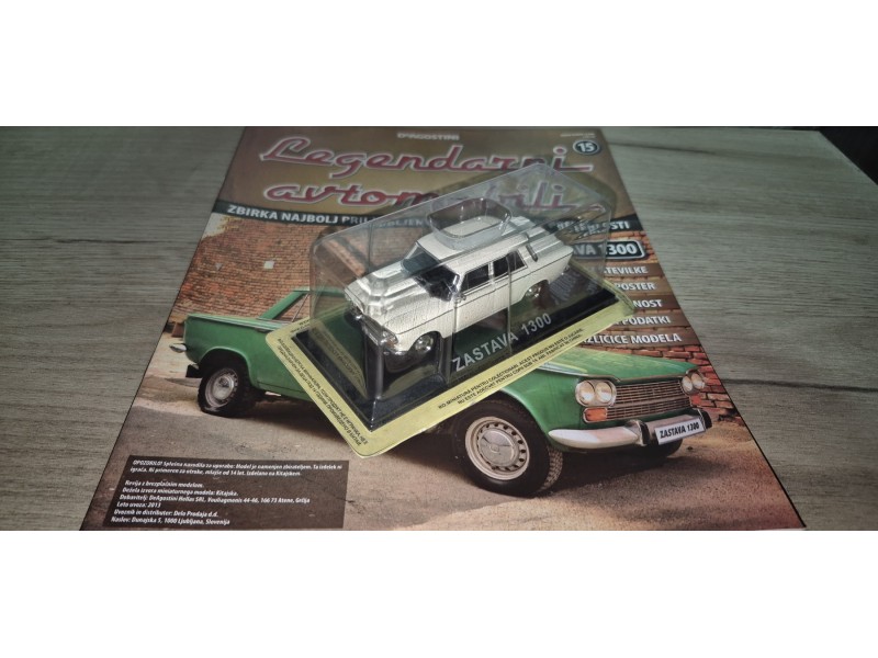 DeAgostini Legendarni Automobili Zastava 1300 1:43