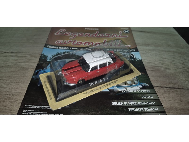 DeAgostini Legendarni Automobili Tatra 603-1 1:43