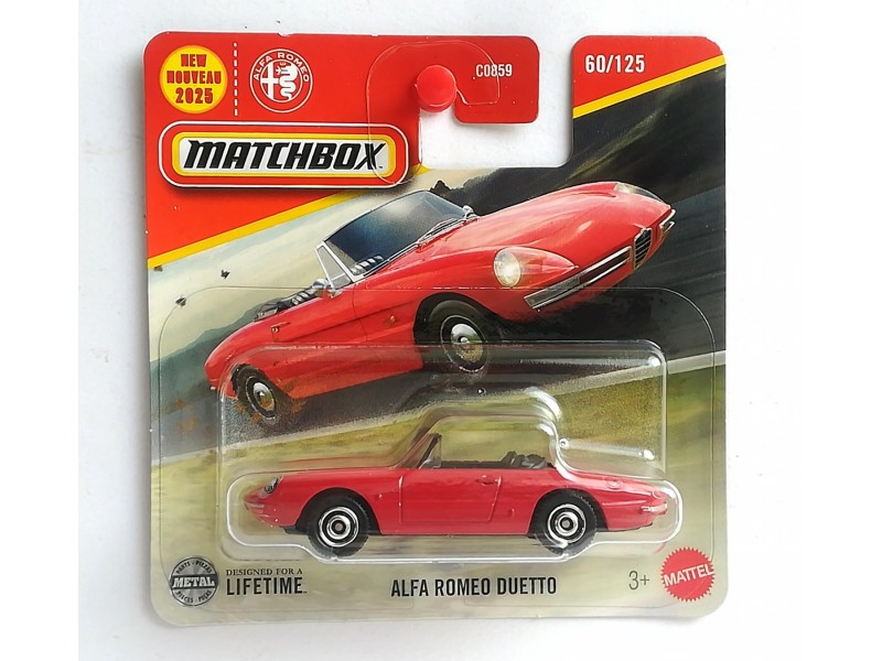 Matchbox Alfa Romeo Duetto