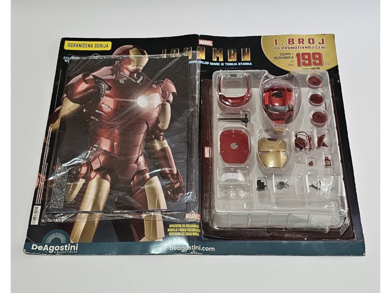 Iron Man broj 1 NOVO