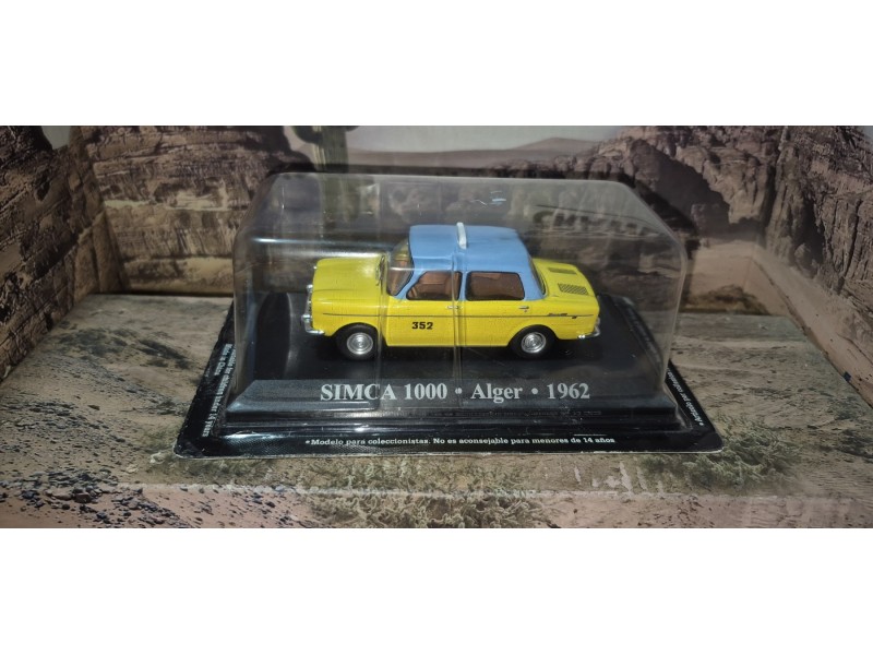 DeAgostini Taxi Simca 1000 Alger (1962) 1:43