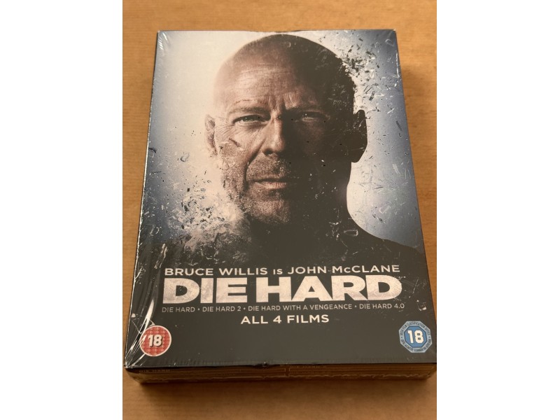 Die Hard (All 4 Films :4 dvd Collections)