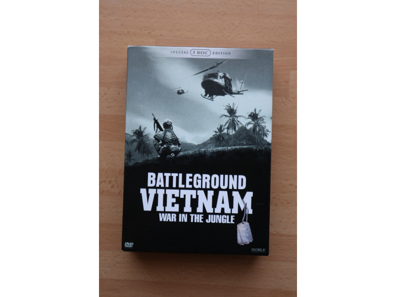 Battleground Vietnam War in the Jungle DVD Box