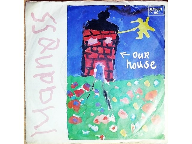 SP MADNESS - Our House / Walking With Mr Wheeze (1982)