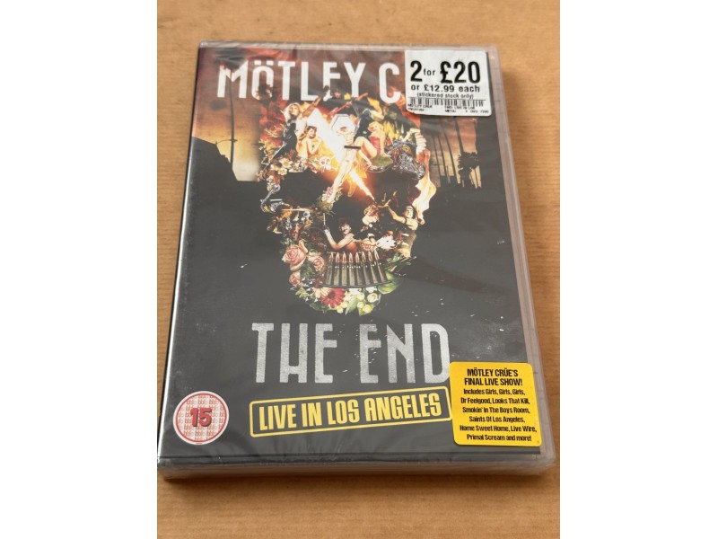 Motley Crue - The End (dvd)