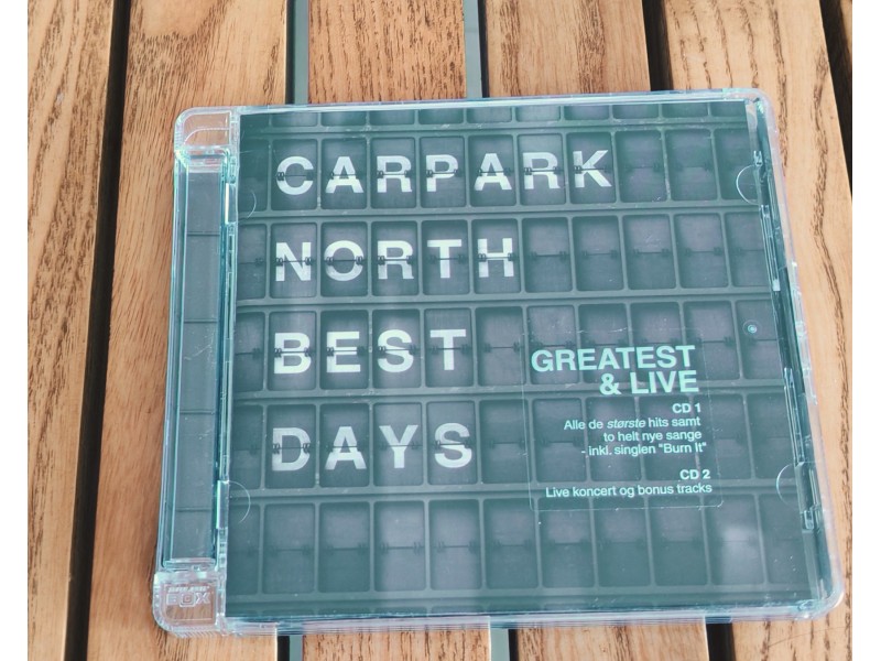 Carpark North - Best Days 2 CD