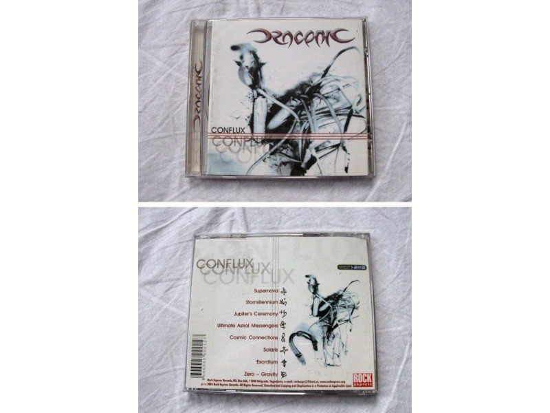 CD Draconic - Conflux (domaći black metal - 2004. god.)