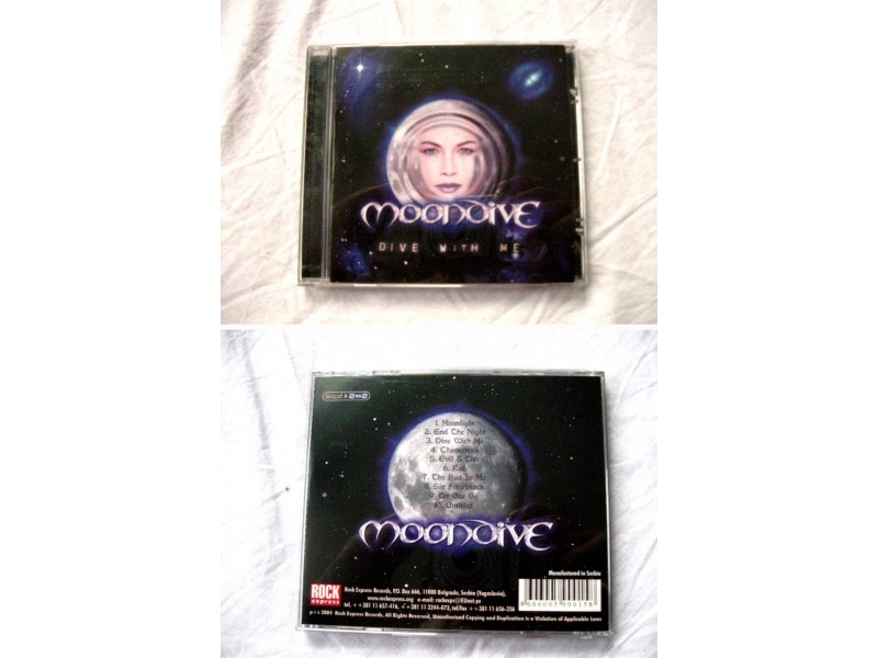 CD Moondive- Dive With Me (srpski power progressive)
