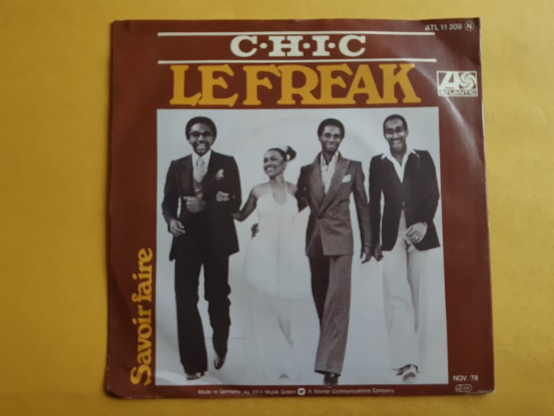 RETKI NASLOVI - C H I C - LE FREAK **** 1978 GERMANY