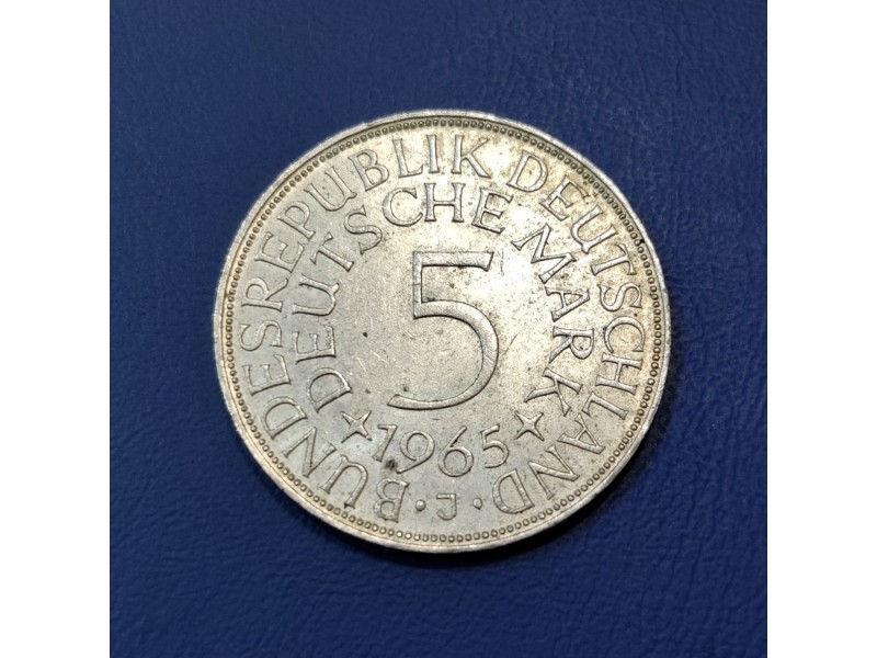 5 MARK 1965 J srebro