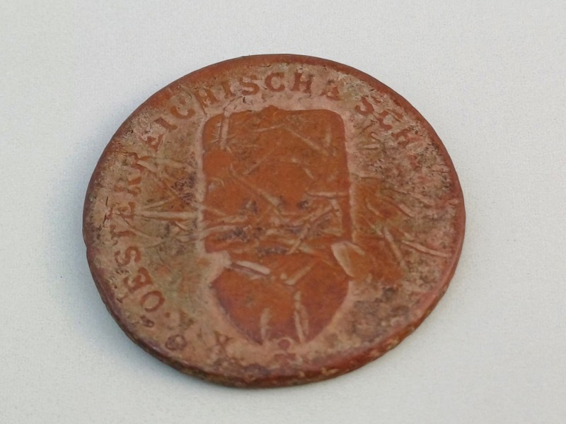 1 Krojcer Austrougarska 1826