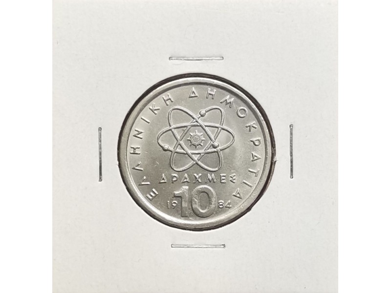 3201 - 10 Drachmes 1984. Grčka