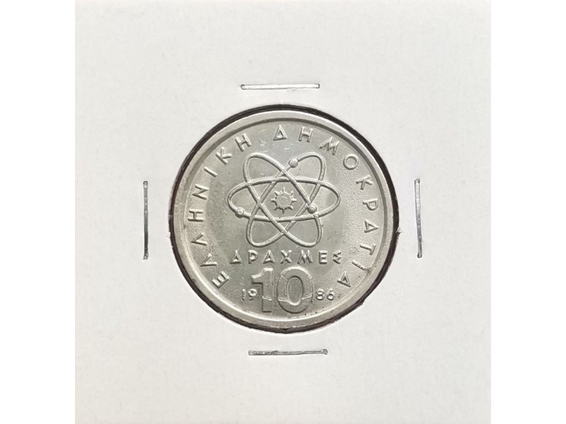 3202 - 10 Drachmes 1986. Grčka
