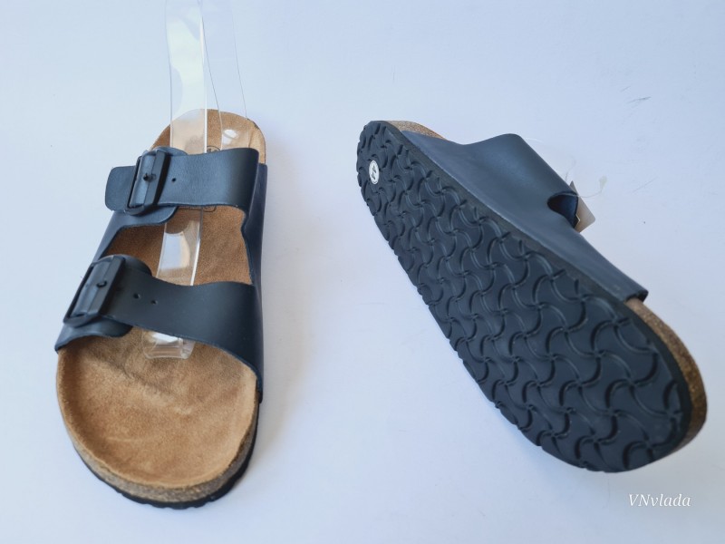 Original WALKX COMFORT kožne papuče, NOVO