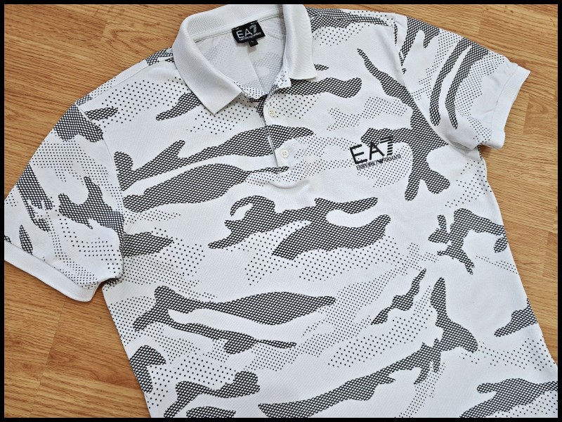 **EA7 Emporio Armani**polo majica-made in Italy-L