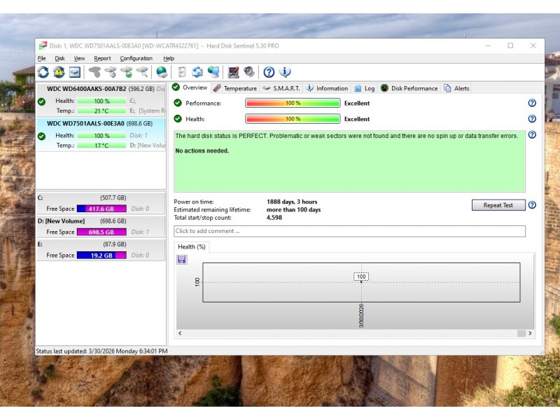 11. 750GB SATA II (100-100) Hard disk 3.5