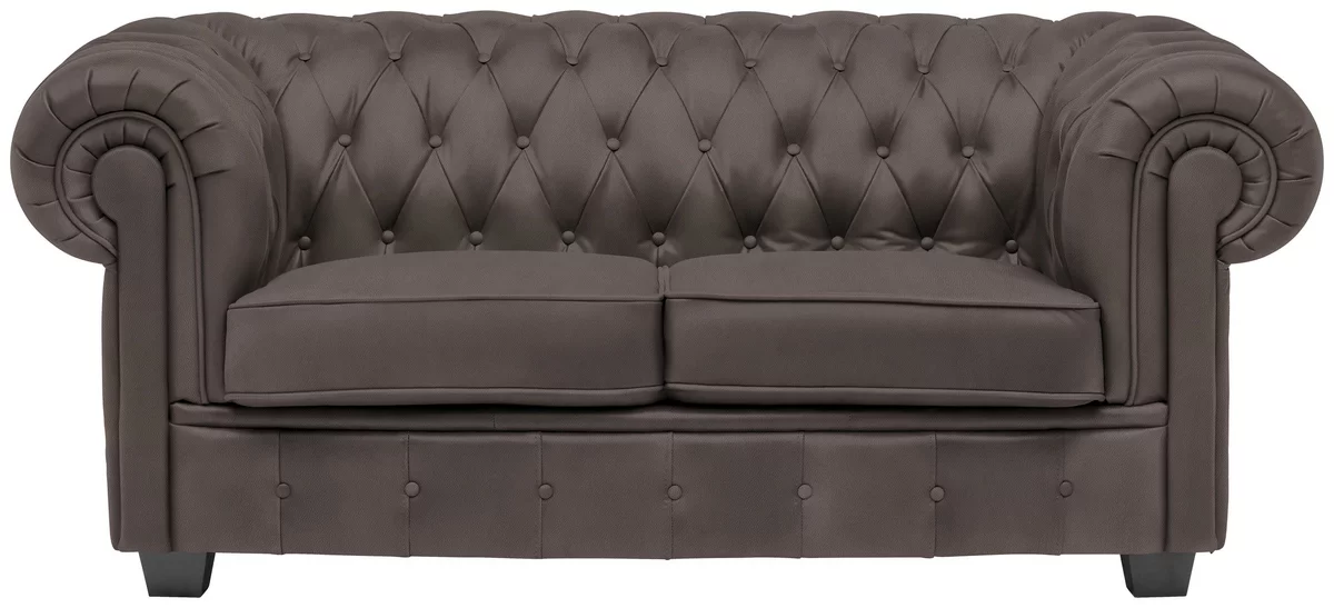 Landscape CHESTERFIELD SOFA sivo-braon
