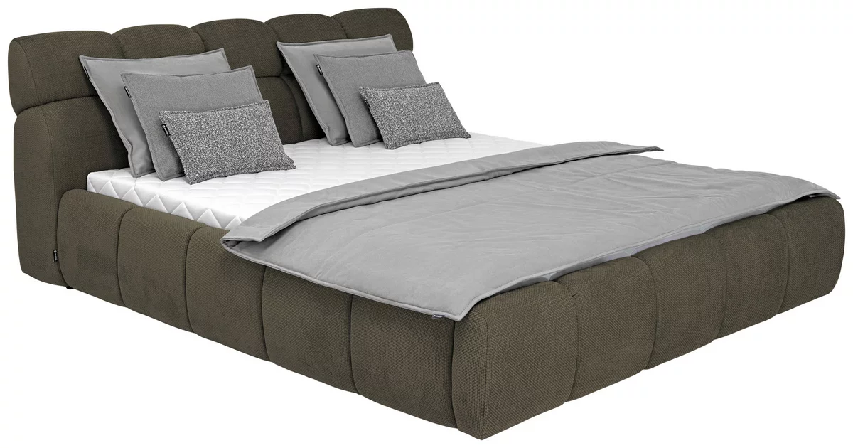 TAPACIRANI KREVET 160/200 cm maslinasto zelena
