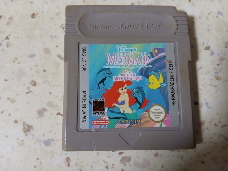 Nintendo game boy Disney The Little Mermaid