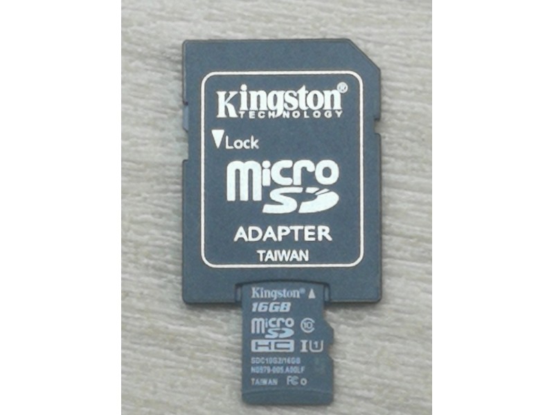 Micro SD 16GB sa SD adapterom