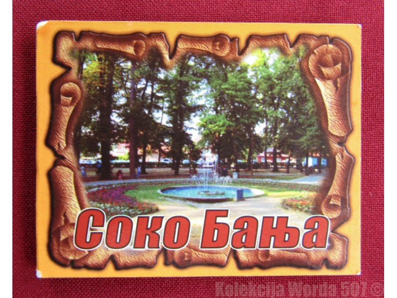 Magnet Za Frižider Soko Banja Centralni Park