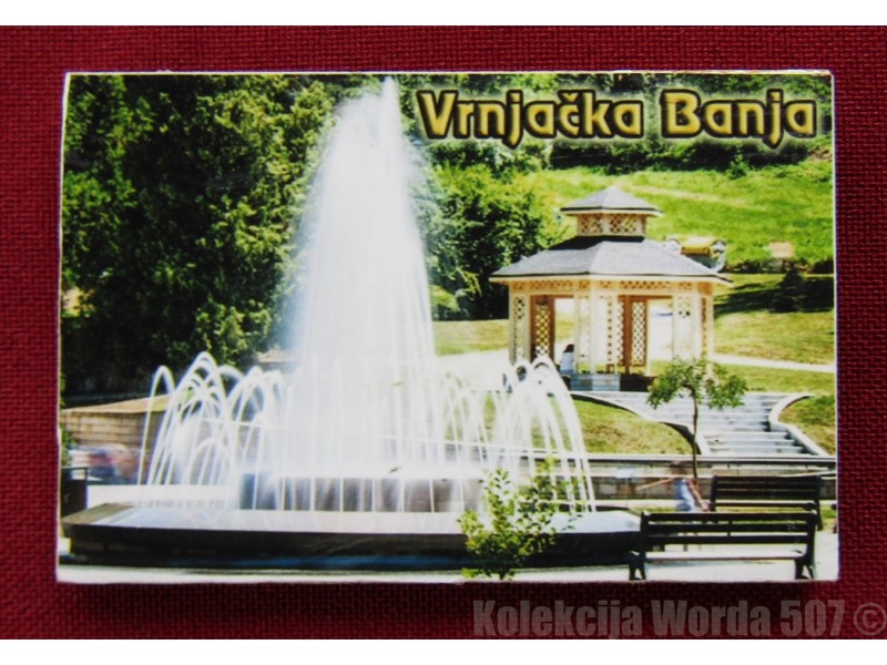 Magnet Za Frižider Vrnjačka Banja Fontana i Paviljon