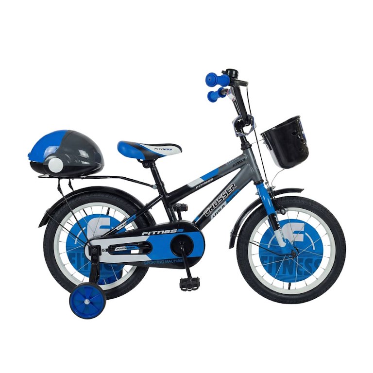 Dečija bicikla 16“ Fitness Plavo-Siva