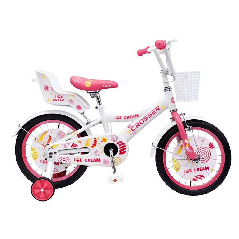 Dečija bicikla 16“ Ice-cream roze
