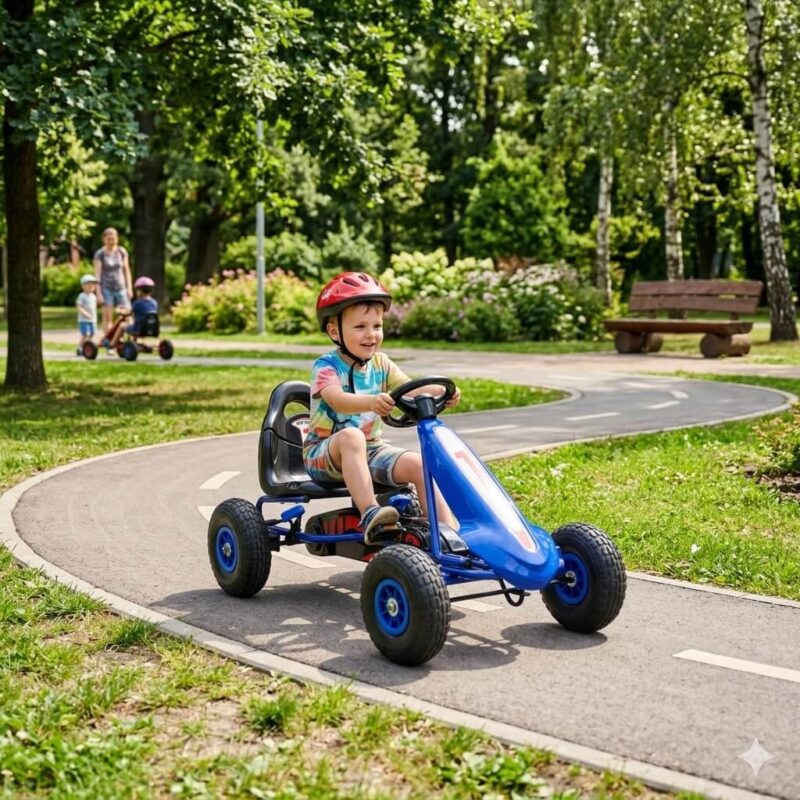 Karting formula na pedale sa vazdušnim gumama TS-307