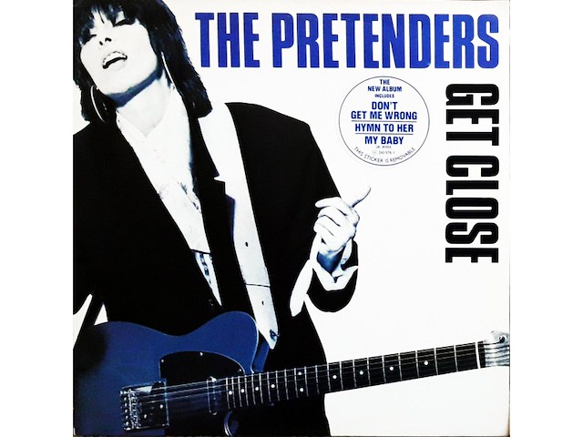 LP*: PRETENDERS - GET CLOSE (GERMANY, 1986) PERFEKTNA