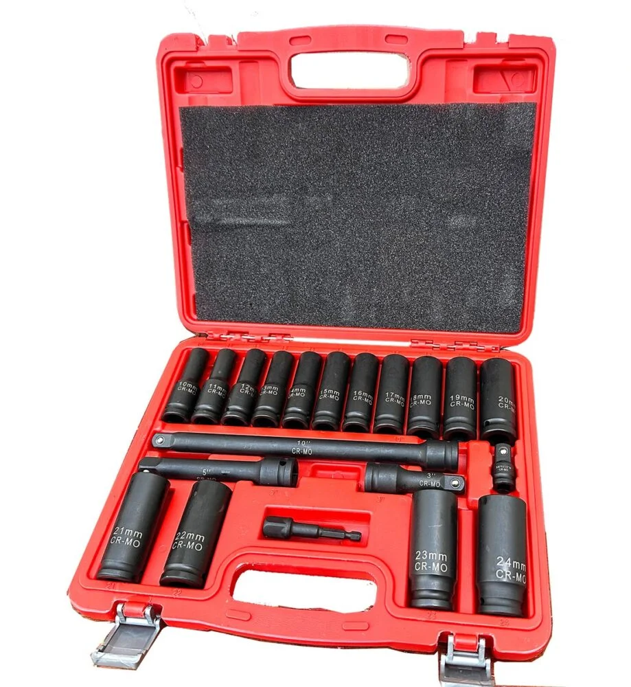 Set udarnih ključeva sa produzetcima 1/2″ 20kom RT-032K