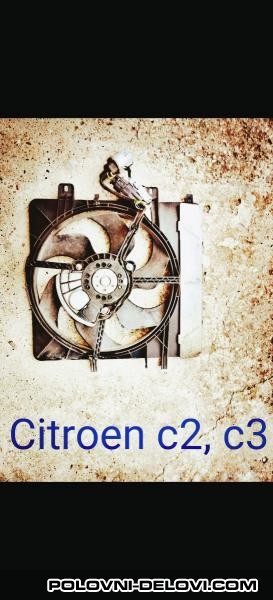 Citroen C3 Ventilator Hladnjaka Elektrika I Paljenje