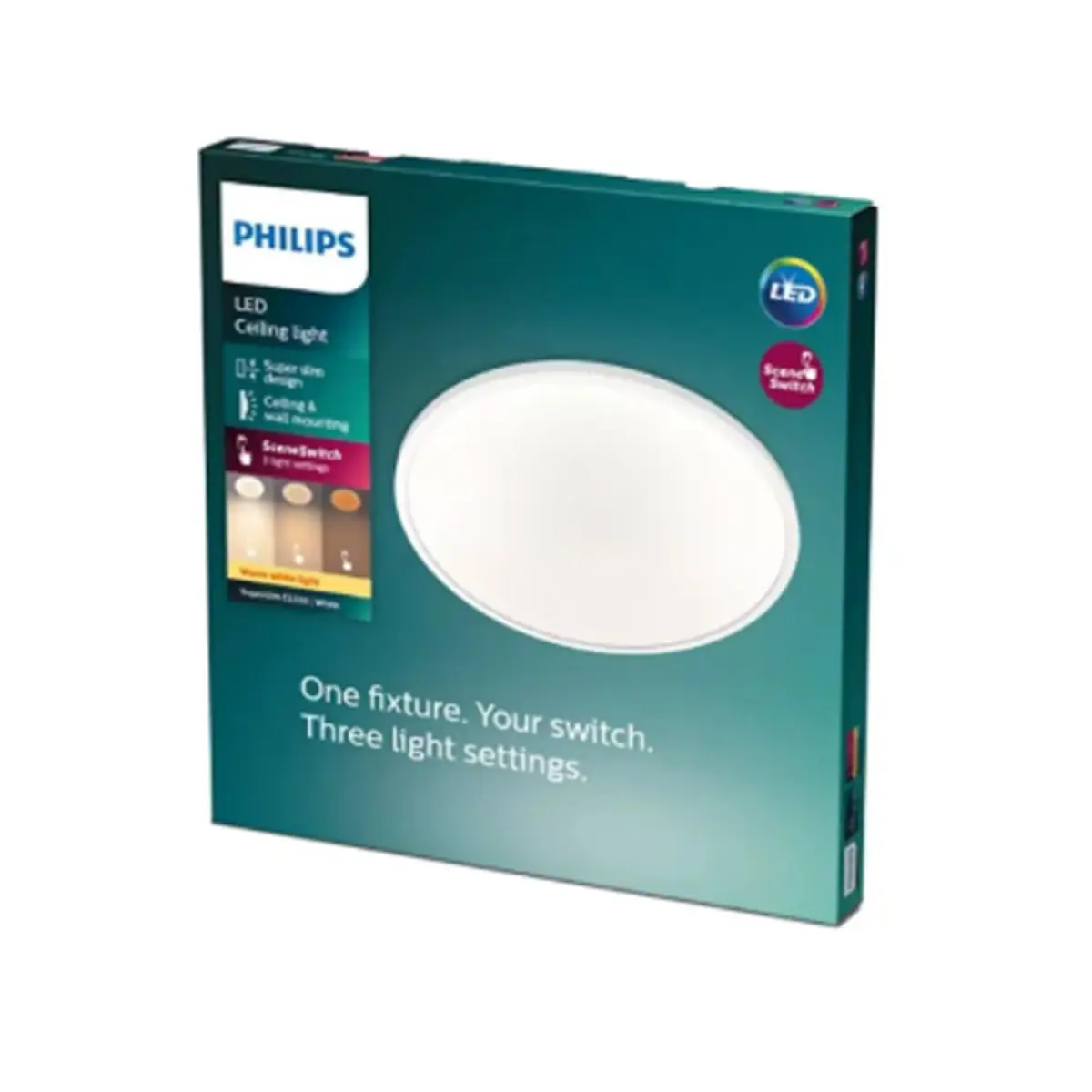 Plafonska svetiljka Philips superslim CL550 18W