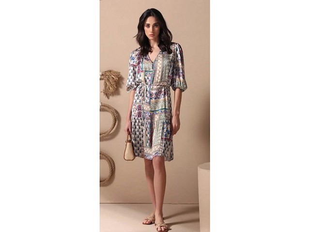 TIFFANY (TFY) Midi Haljina – Boho Print-S