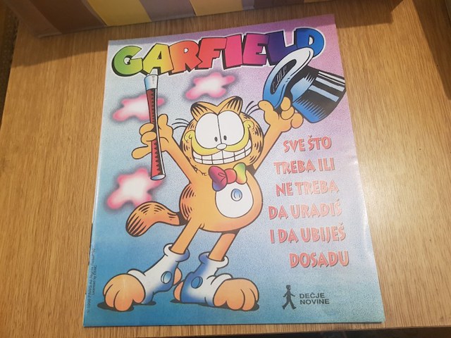 Prazan album - Garfield 2000 (Decje novine) srpski