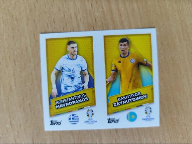 EURO 2024 sličica GRE SP &;;;;;;;; KAZ SP
